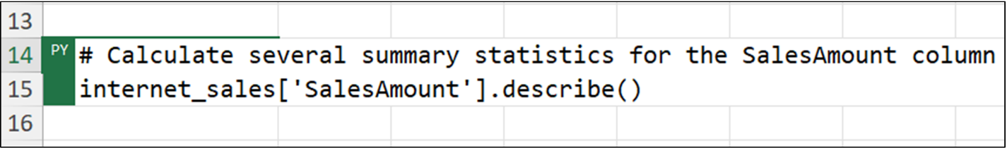 Python For Excel Analysts Working With Columns Anaconda