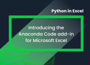 Anaconda Toolbox for Excel | Anaconda
