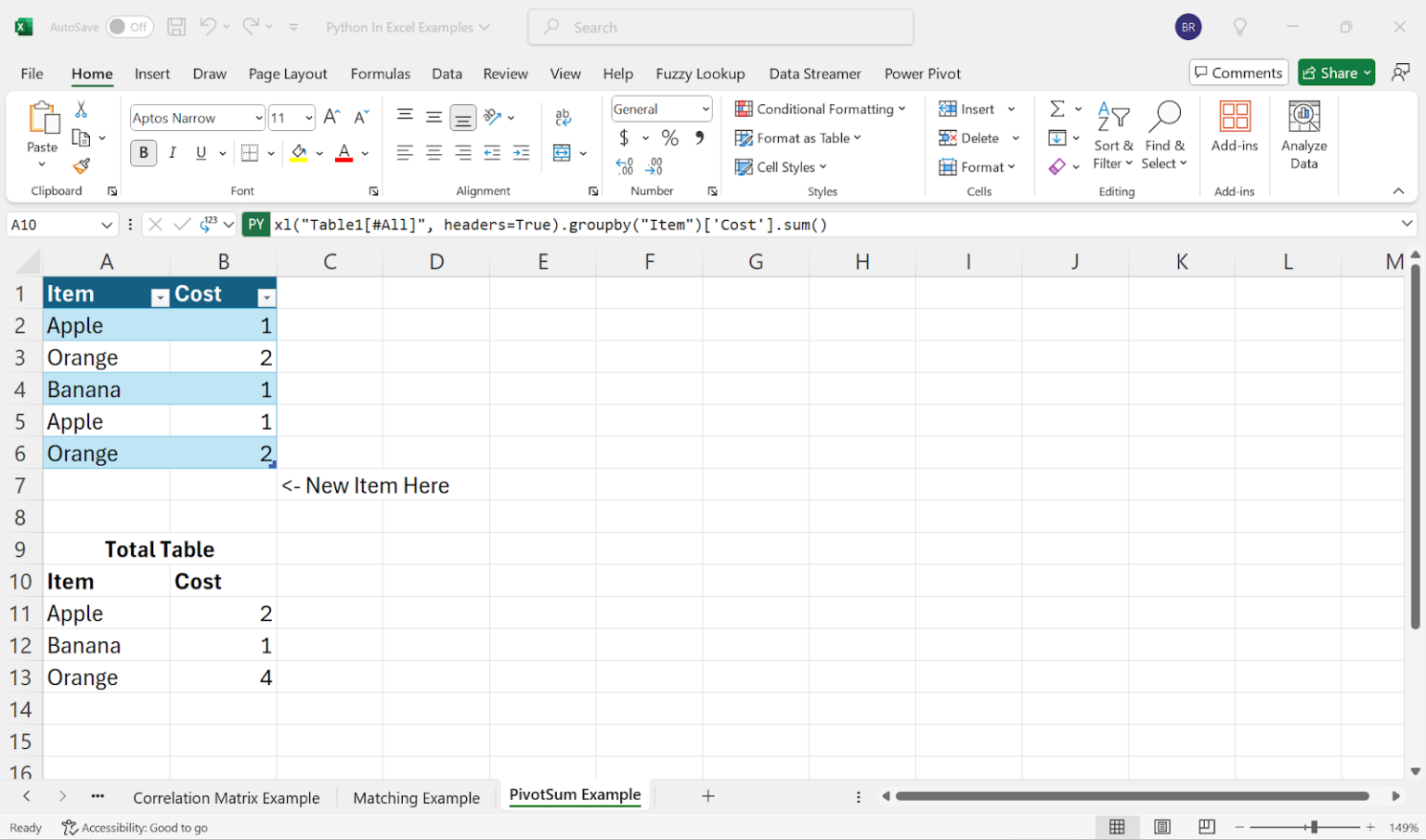 Python in Excel for Finance | Anaconda