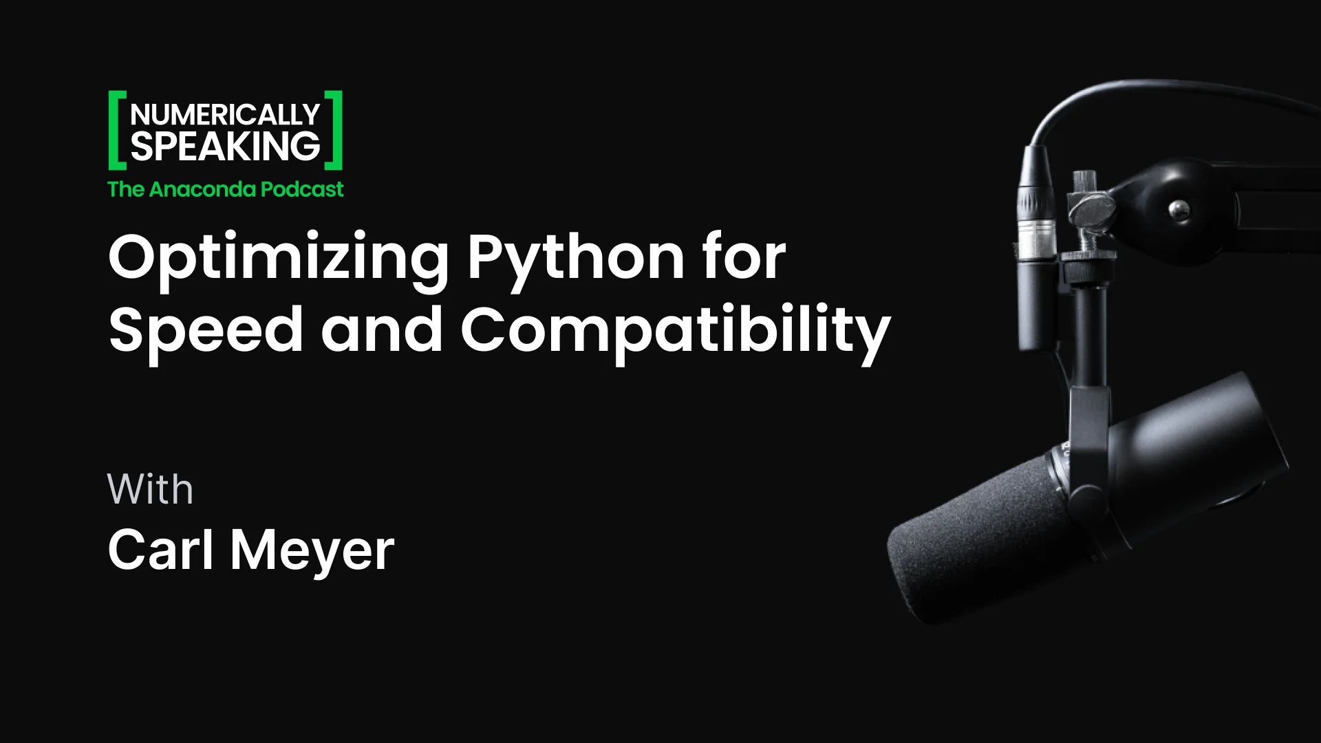 Optimizing Python For Speed And Compatibility Anaconda