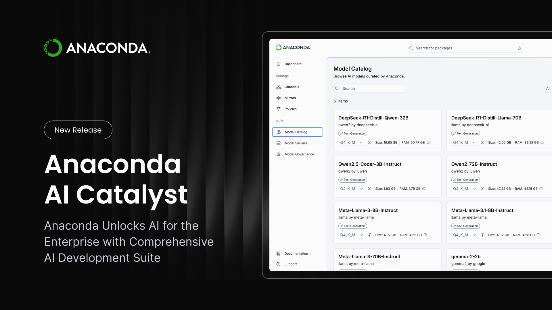 Anaconda Launches AI Catalyst for Enterprise AI Development | Anaconda