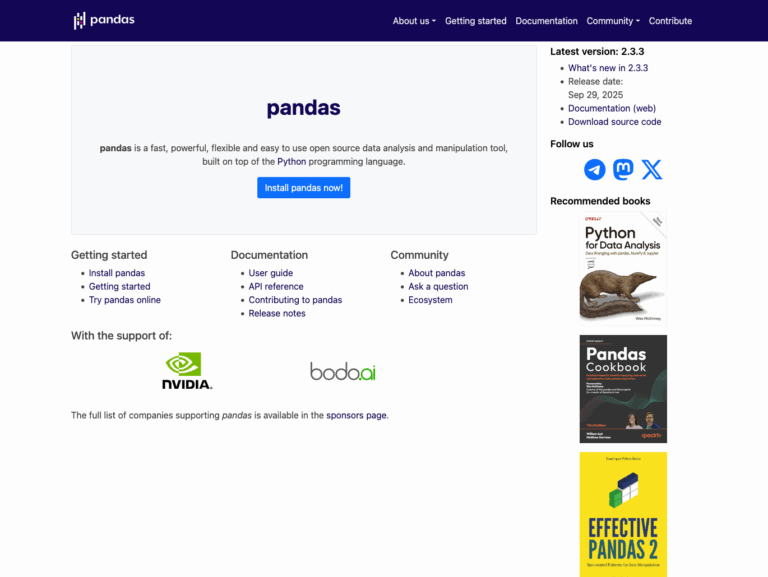 The 48 Best Open-Source Python Libraries and Tools in 2026 | Anaconda